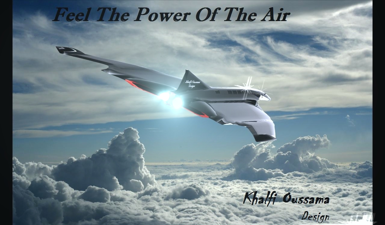 khalfi oussama design: my jet plane design concept