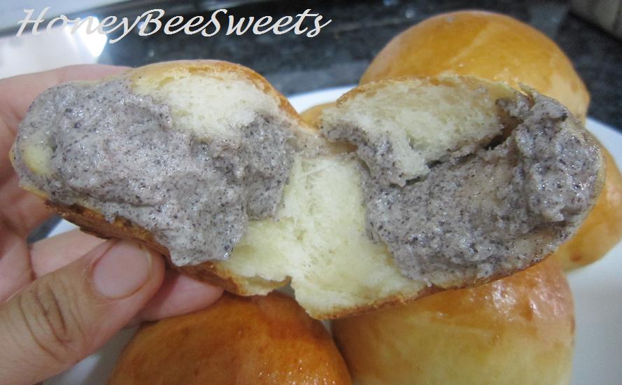 Honey Bee Sweets: Cream Filled Mini Buns