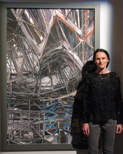 MAKING A MARK: Patricia Cain wins £25,000 Threadneedle Prize 2010