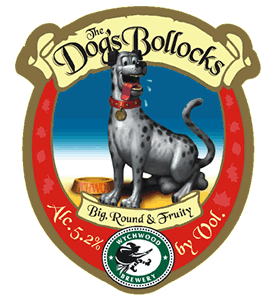 Pumpclip Parade: Wychwood Brewery - "The Dog's Bollocks"