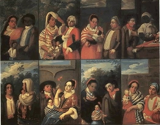 Conciertos y desconciertos: Las castas coloniales