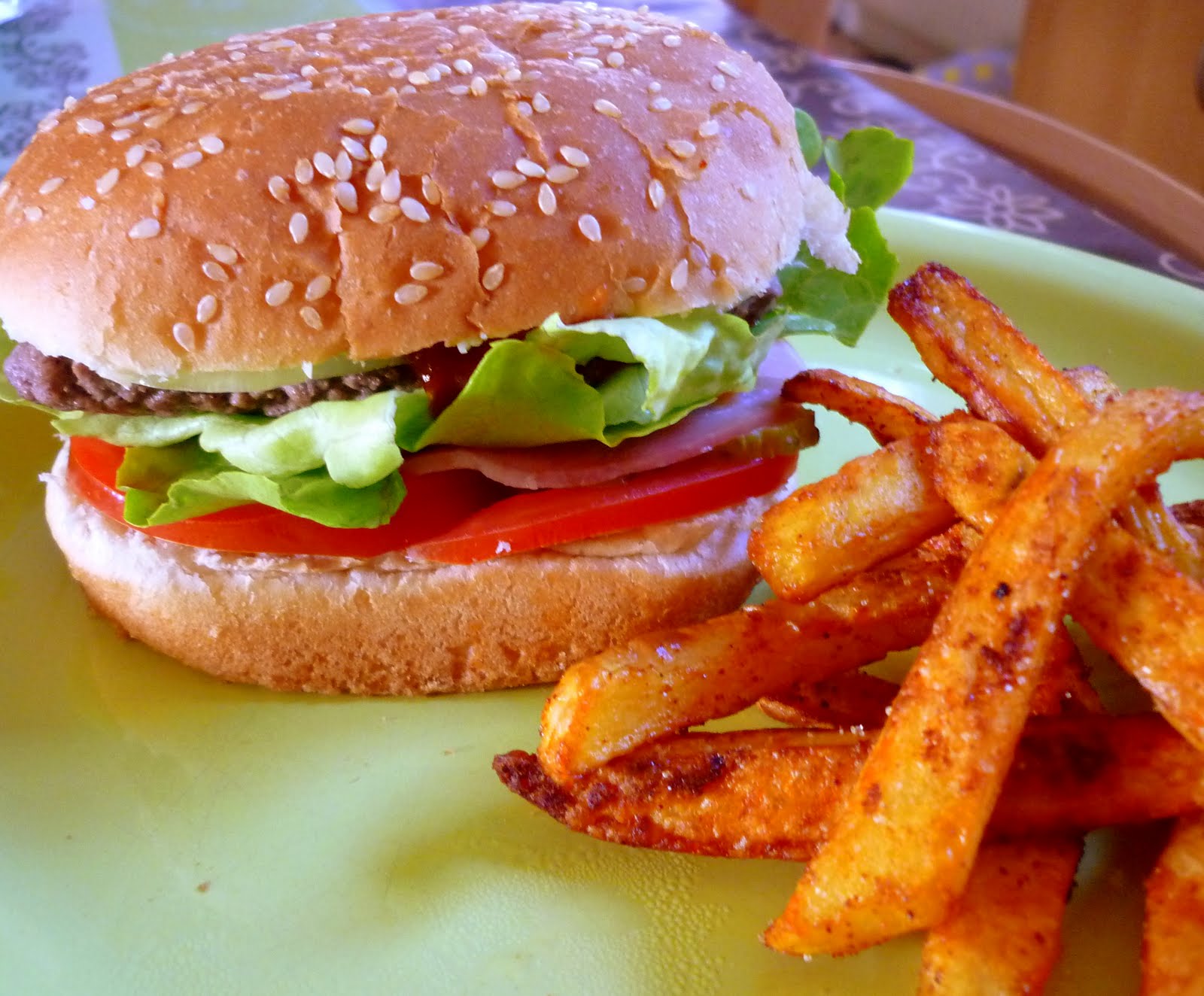 METS DELICE: Hamburger maison (7 pp)