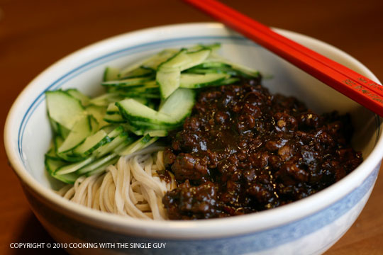 Cooking With The Single Guy: Ja-Ja Mein Recipe