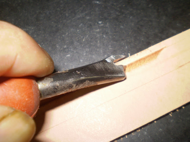 A Sailor's Leather: Homemade Leather Tools.
