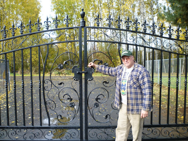 Designs in Iron: Step Hand Railing