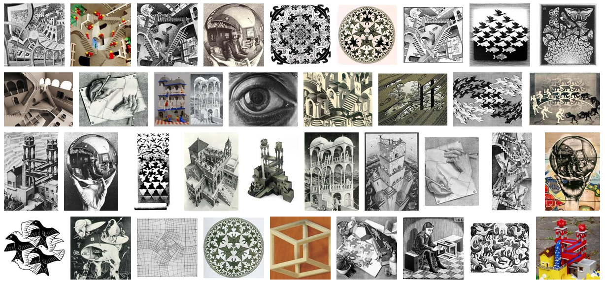 Bee's Architecture: M. C. Escher