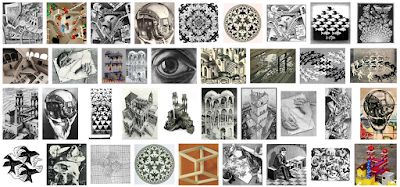Bee's Architecture: M. C. Escher