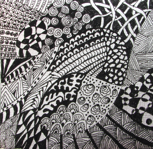 Desert Wind Designs: More Zendoodles/Zentangles