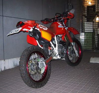 バイクの在る風景と…: XR250Rの頃
