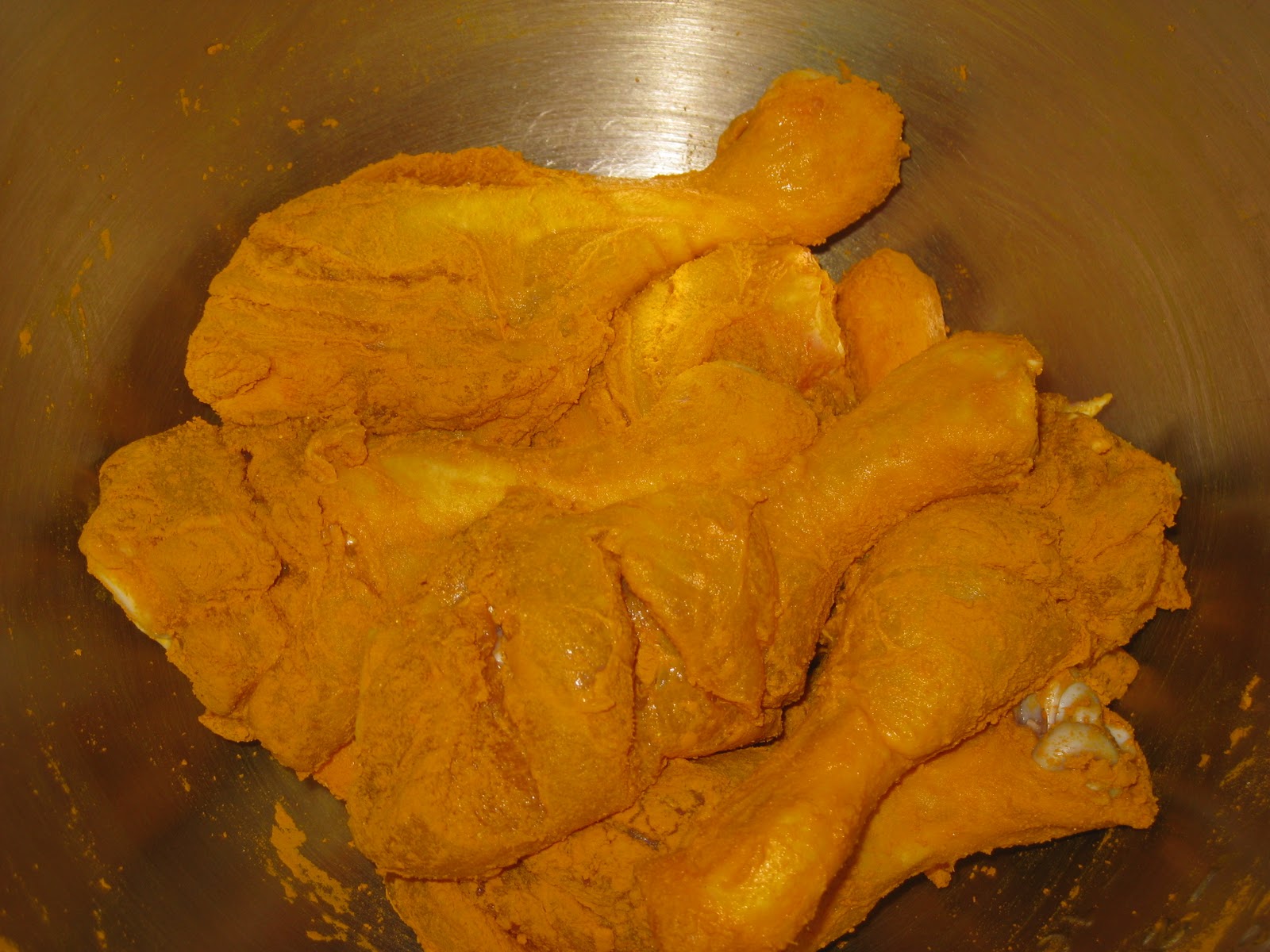 Raymond's Kitchen: From Grandma's To Ours: Turmeric Fried Chicken