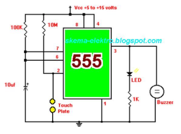 555 Touch Switch (2) | schematic diagrams, repair, design and ...