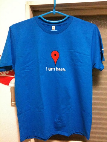 Creative Google Map t-shirt design