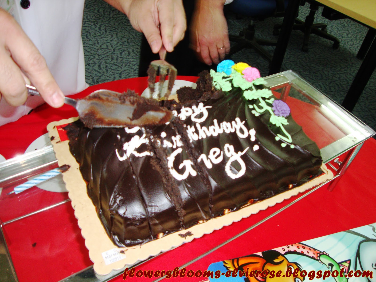 FLOWERSBLOOMS by "Elvie": Roses for Greg...HAPPY BIRTHDAY