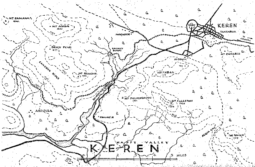 Diario de guerra: La primera batalla de Keren - 08/02/1941.