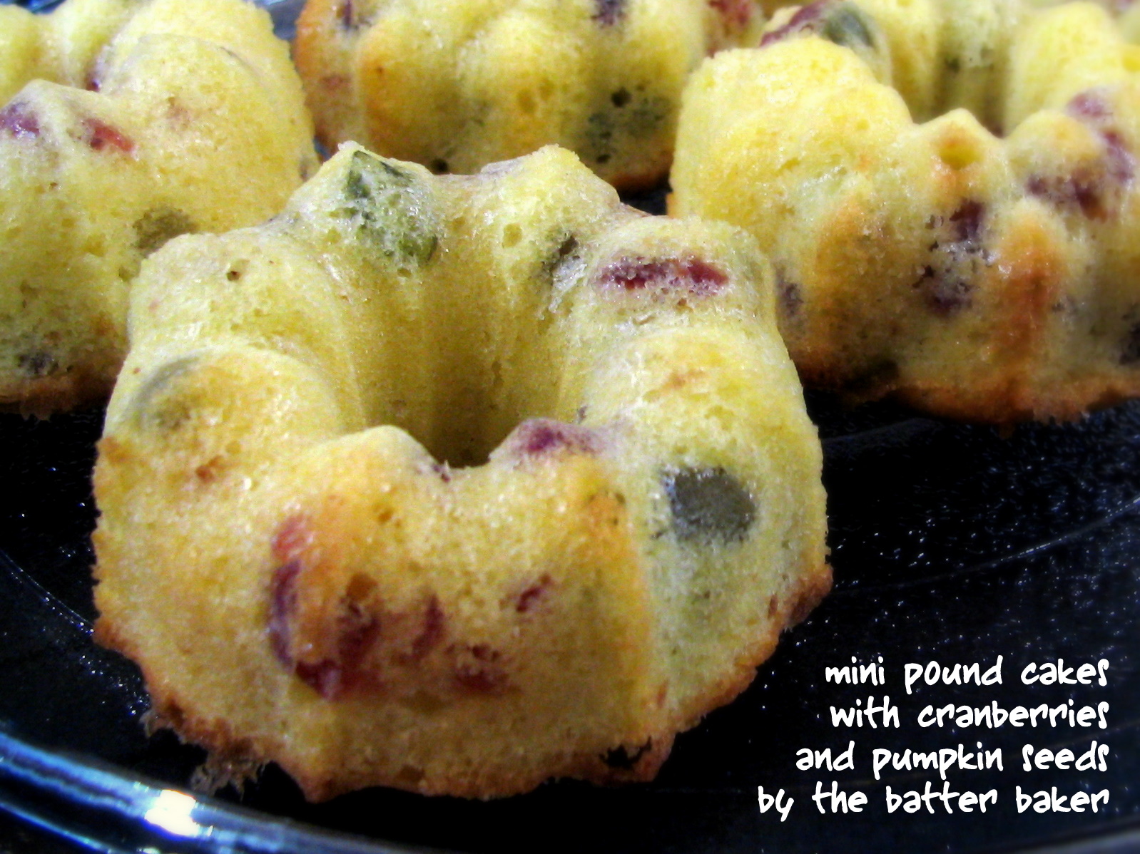 the batter baker: Mini Pound Cakes