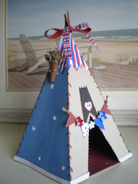 Cinderella Moments: A Paper Teepee