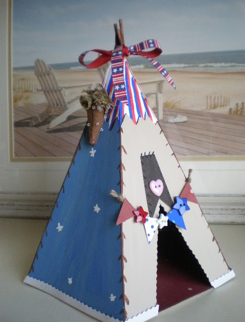 Cinderella Moments: A Paper Teepee