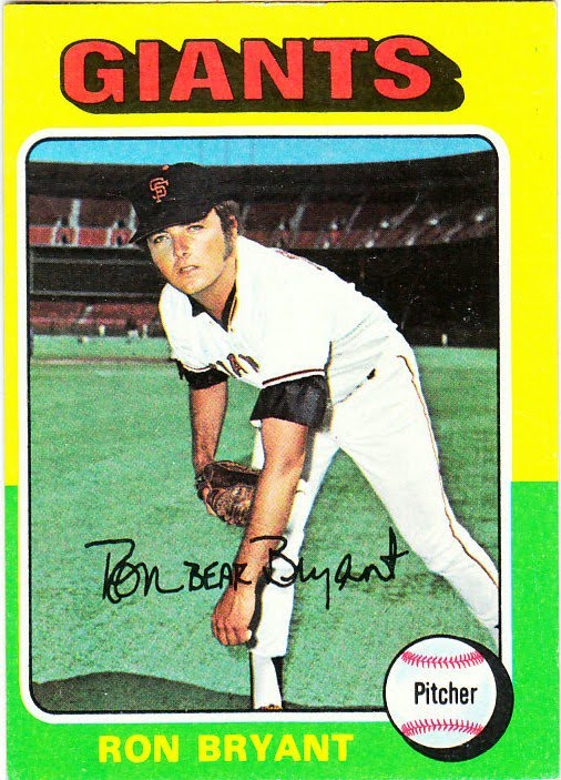 1975 Topps (it's far out, man): #265 - Ron Bryant