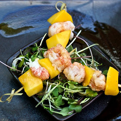 Javaholic: Mango-Langostino Skewers