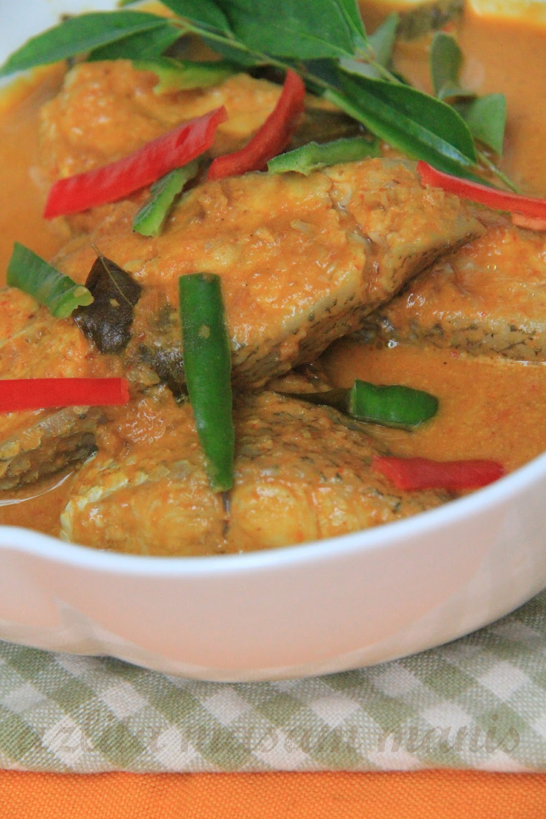 KARI IKAN GAYA GOA - masam manis