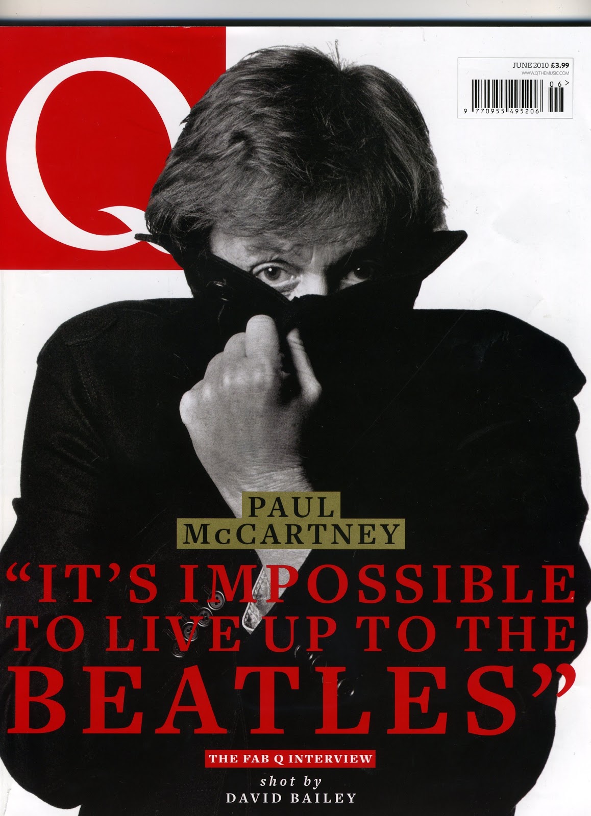 Amber Dearlove: Q Magazine - The front Cover