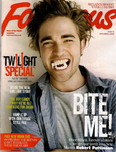 Robert Pattinson/Edward Cullen Lover: Robert Pattinson On Magazine Covers