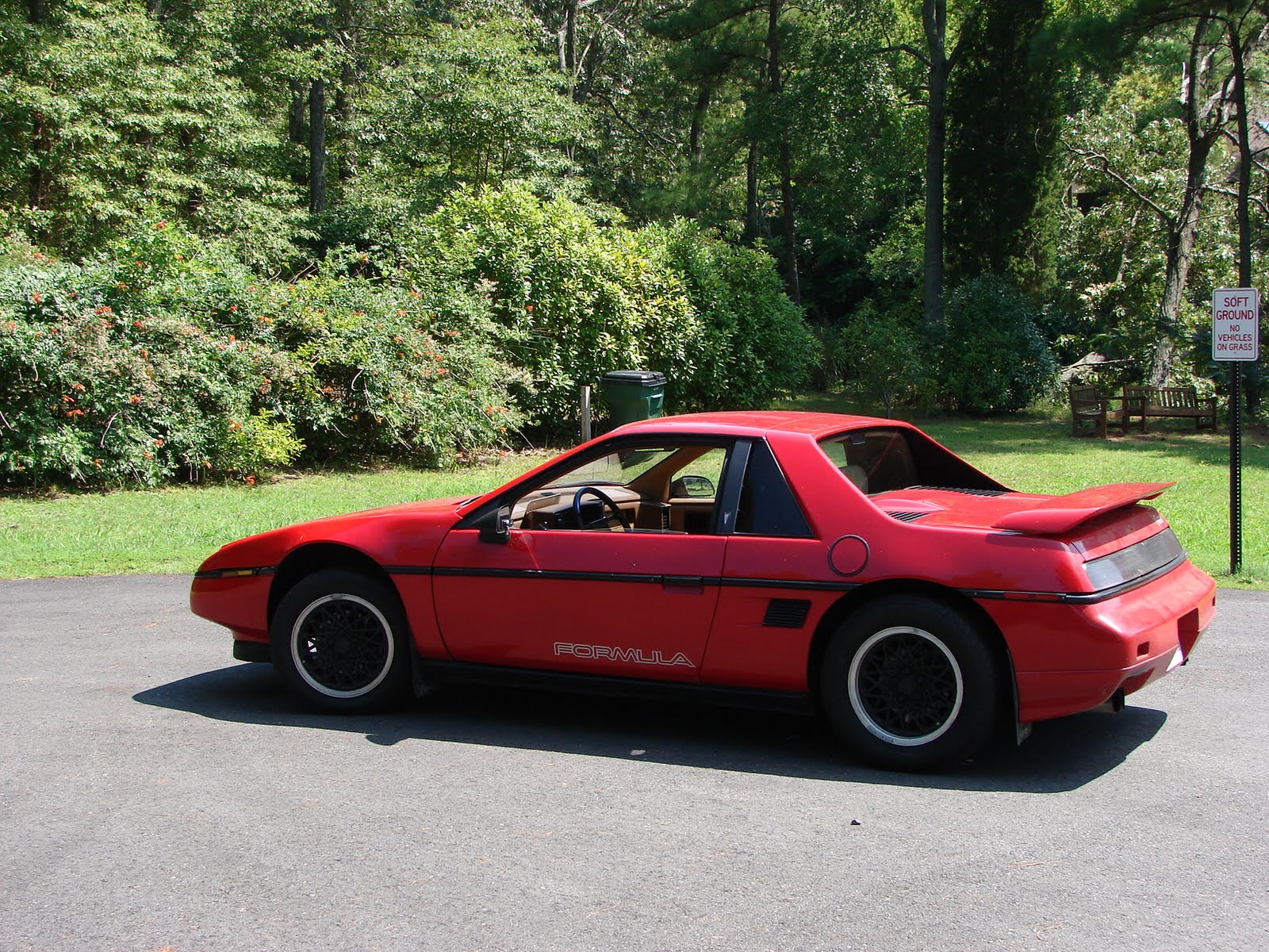 My page: 1988 Fiero Formula For sale