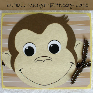 Luvn The Journey: Curious George Birthday Card