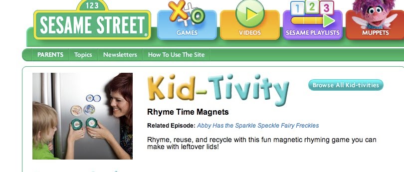 Rhyme Time with Sesame Street & PBS Parents! - Vickie Howell