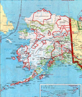 Karta över Alaska | Karta