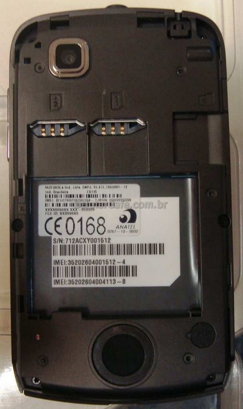 III Thiago Celulares III Ouroeste/Populina-SP: Motorola EX112/EX115