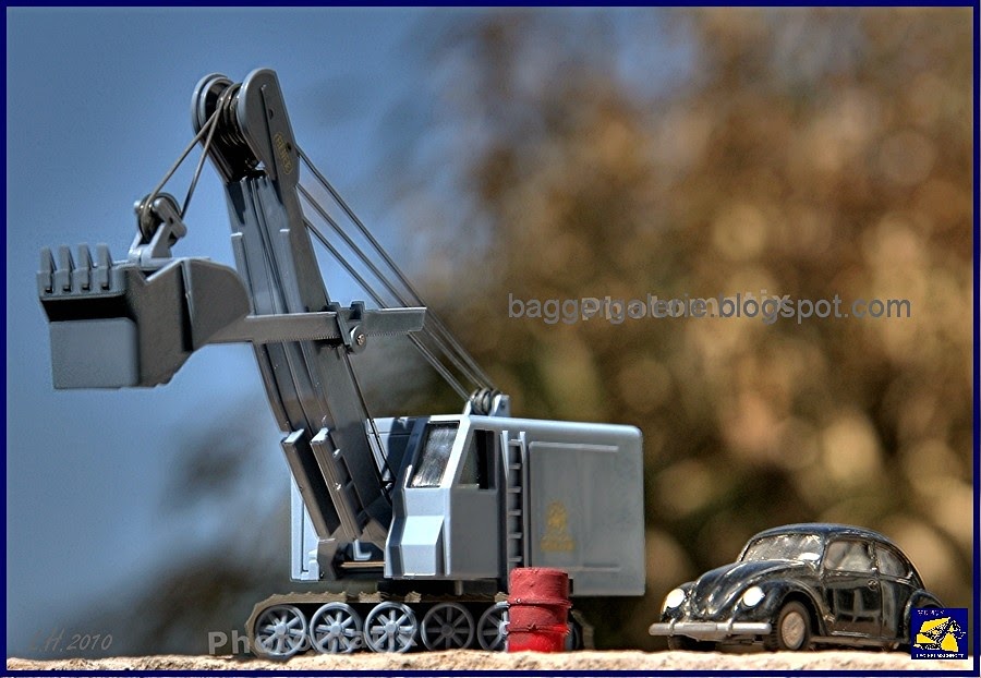 Bagger Galerie Construction Machines: Wiking Menck Seilbagger Modell