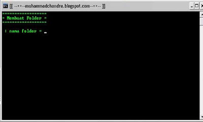 Batch File Programming Tutorial: Make A folder With Batch File Programming