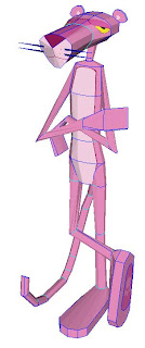 Pink Panther Papercraft | Papercraft Paradise | PaperCrafts | Paper ...