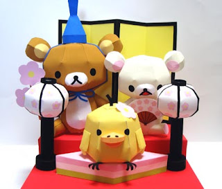 Rilakkuma(Relaxation Bear) Papercraft | Papercraft Paradise ...