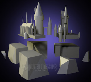 Harry Potter: Hogwarts Castle Papercraft WIP | Papercraft Paradise ...