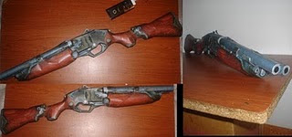 Doom 3: Double Barrel Shotgun Papercraft | Papercraft Paradise ...