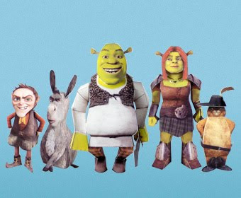 Shrek Forever After Papercraft | Papercraft Paradise | PaperCrafts ...