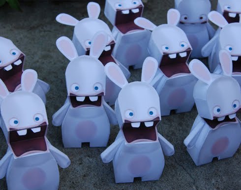 Rayman Raving Rabbids Papercraft | Papercraft Paradise | PaperCrafts ...