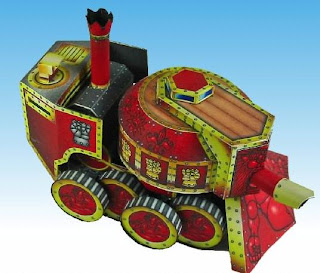 Cyclops Steam Tank Papercraft | Papercraft Paradise | PaperCrafts ...
