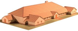 Roman Villa Papercraft | Papercraft Paradise | PaperCrafts | Paper ...