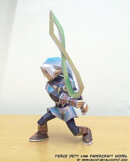Fierce Deity Link Papercraft | Papercraft Paradise | PaperCrafts ...