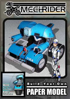 Mechrider Papercraft | Papercraft Paradise | PaperCrafts | Paper Models ...