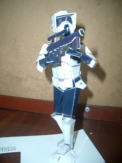 Star Wars: Imperial Scout Trooper Papercraft | Papercraft Paradise ...