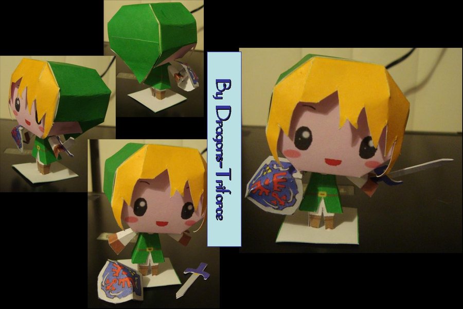 Chibi Link Papercraft | Papercraft Paradise | PaperCrafts | Paper ...