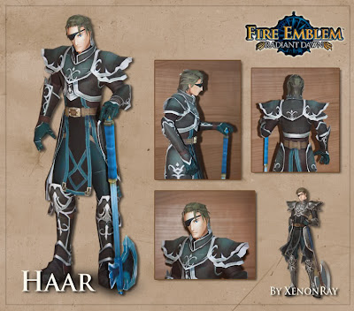 Fire Emblem: Haar Papercraft