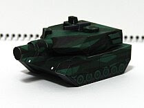 Leopard 2 A6 Tank Papercraft | Papercraft Paradise | PaperCrafts ...
