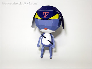 Sgt. Frog: Lt. Garuru Papercraft | Papercraft Paradise | PaperCrafts ...