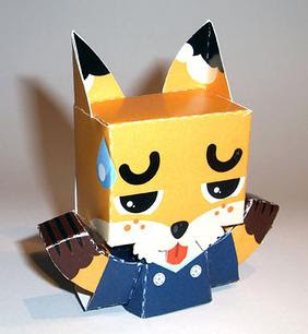 Kitsune Papercraft | Papercraft Paradise | PaperCrafts | Paper Models ...