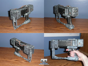 Fallout Papercraft: AEP7 Laser Pistol | Papercraft Paradise ...